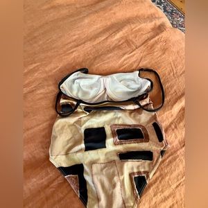 Swim | Wolford Y2k Square One Piece Swimsuit Luxury 200s Swimwear ...